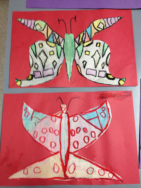 Color Me Michelle: 2nd Grade - Formal Balance/Symmetry Butterflies